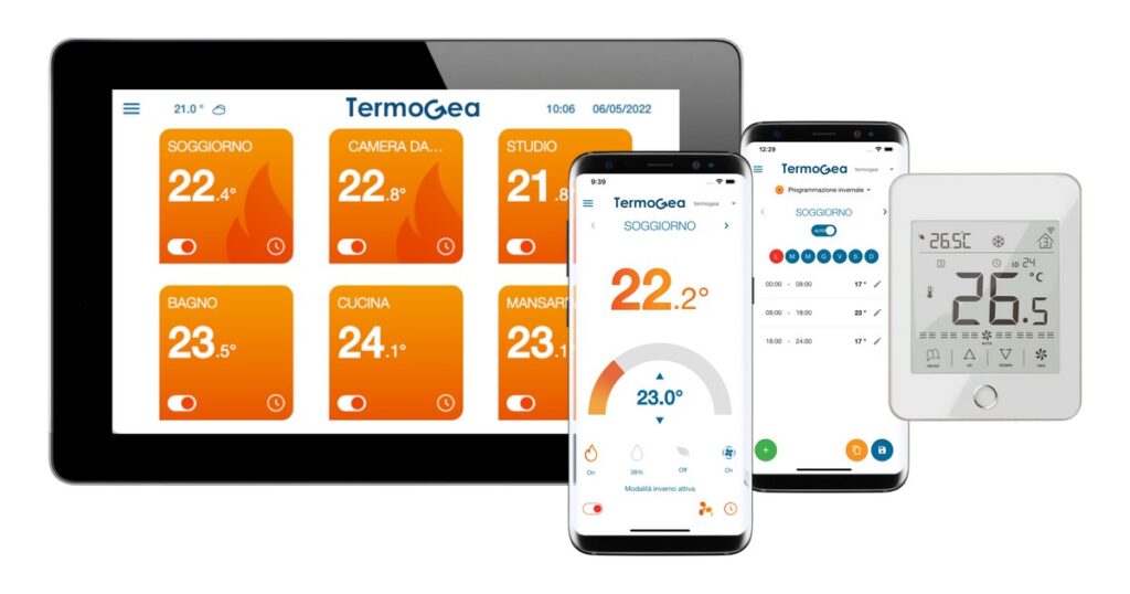 Smart thermostats - Advanced features for managing consumption.